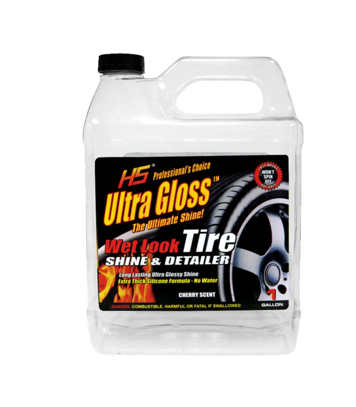 Brillador De Neumáticos HS-Ultra Gloss En Galon