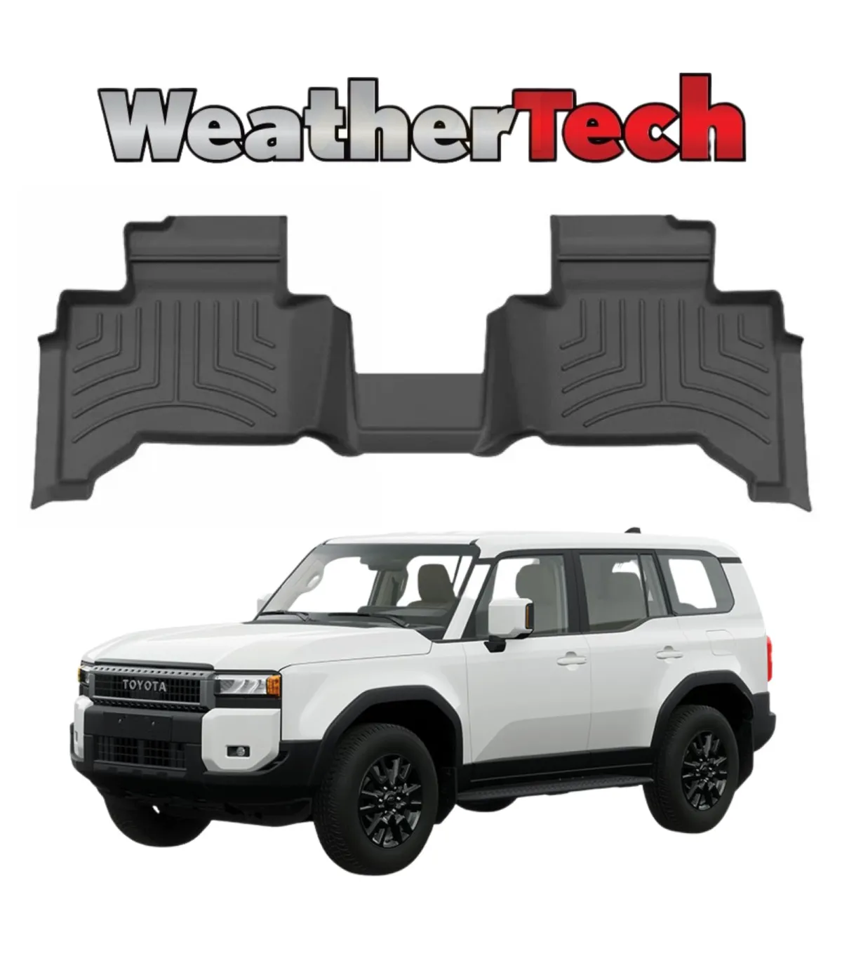 Alfombras WeatherTech Toyota Prado 2024+ | FloorLiner y Cargo | AF